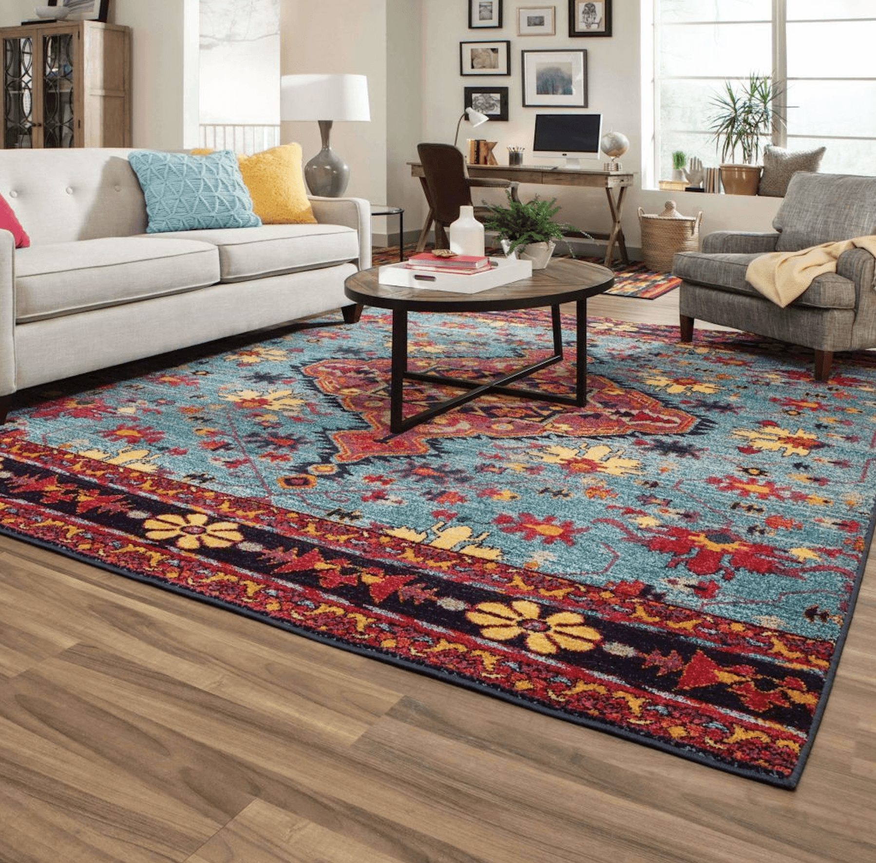 Tan Sisal Rug with Tan Leather Border – Posh Rug