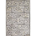 Madisons Gray and White Cowhide Rug - Patchwork Maze Pattern – Posh Rug