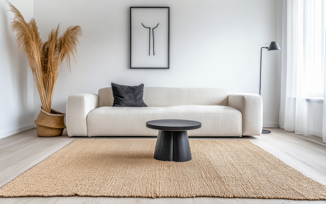 Poshrug Patterned Black, Brown, White Patchwork Rug – Posh Rug