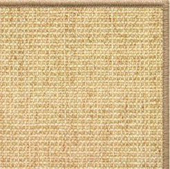 Sand Sisal Rug with Serged Border (Color 29315) – Posh Rug